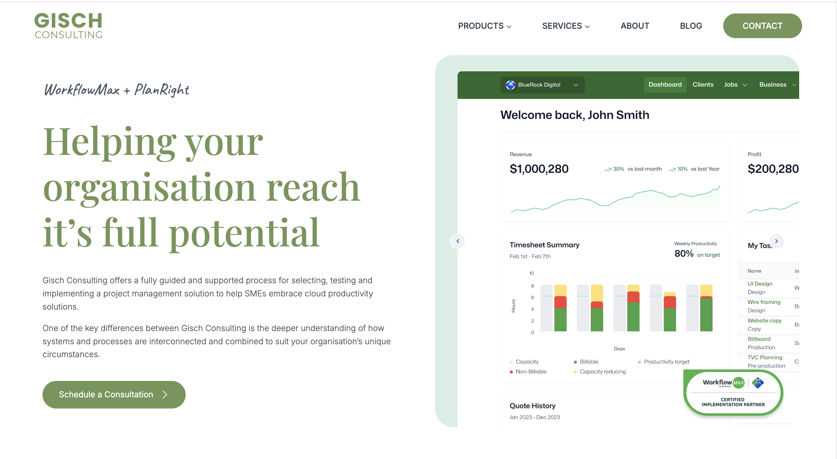 Gisch Consulting | Helping your organisation reach it's full potential