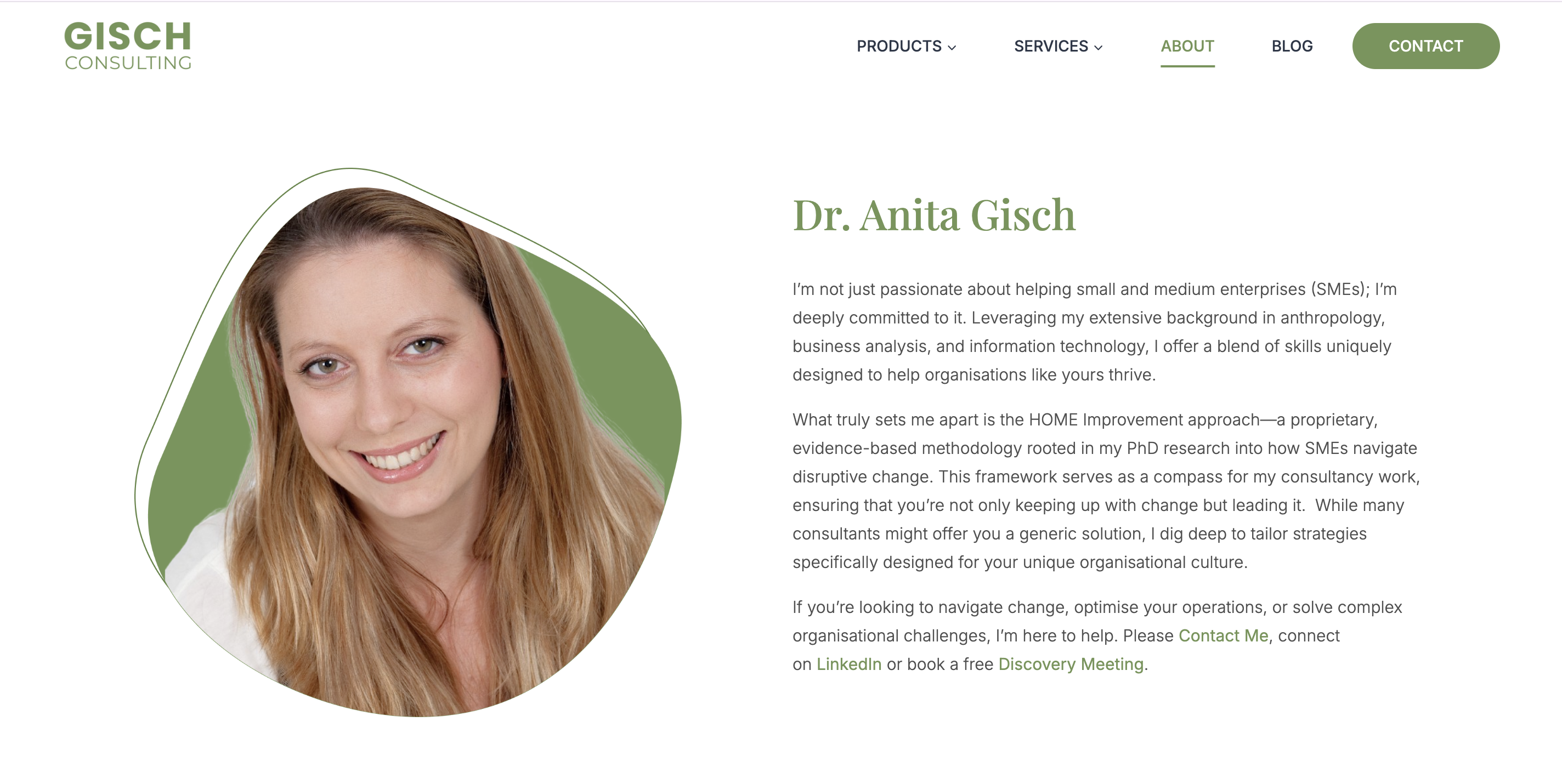 About | Gisch Consulting