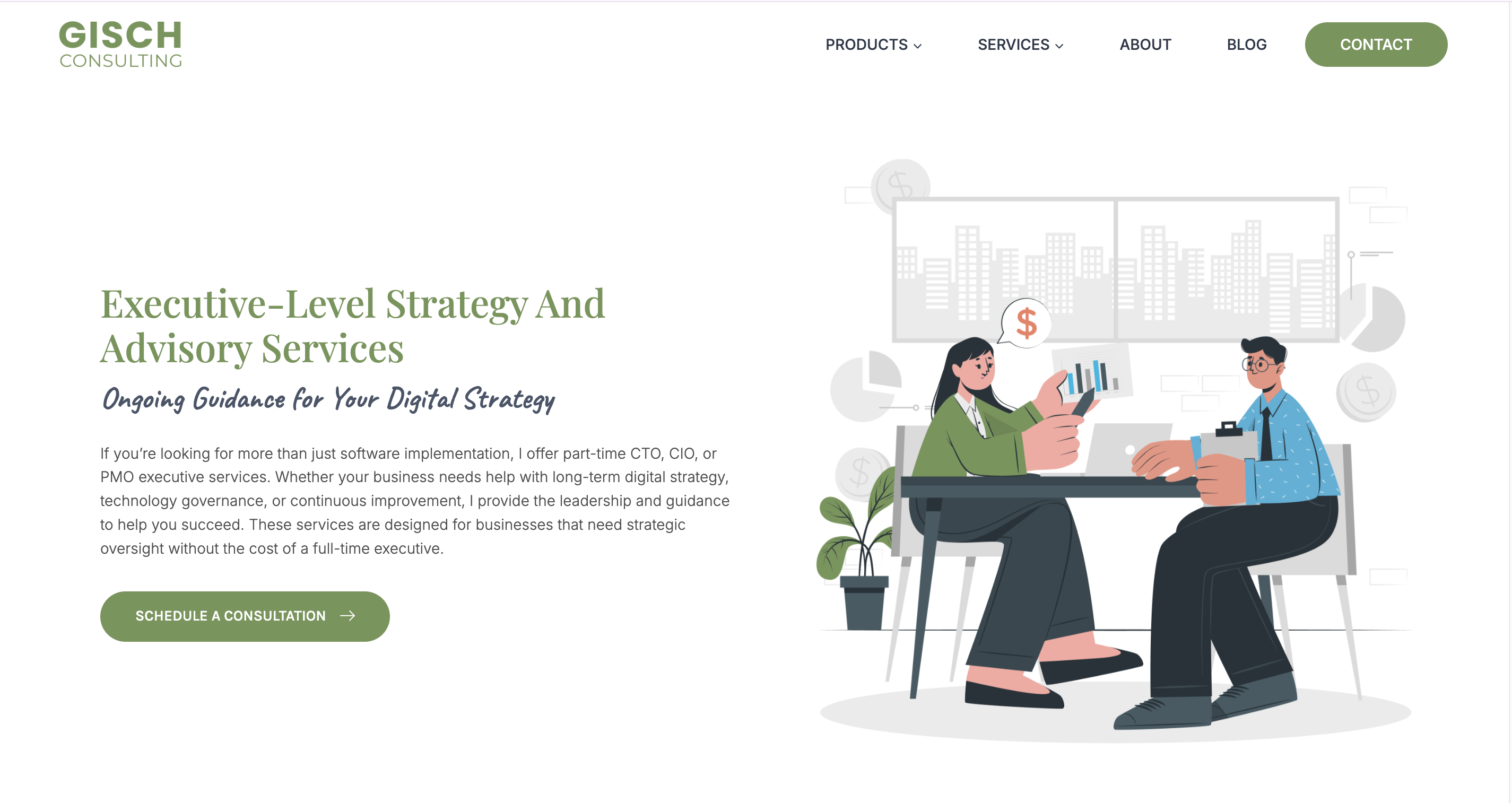 Executive-Level Strategy & Advisory Services